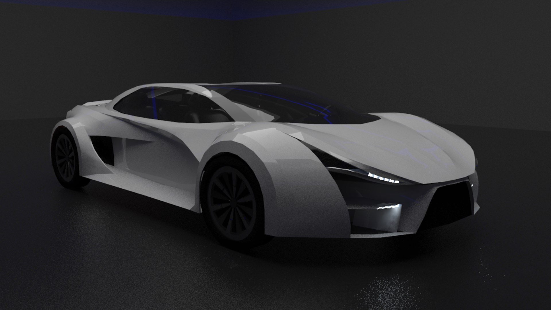 Concept Car 3D Model - TurboSquid 1376048