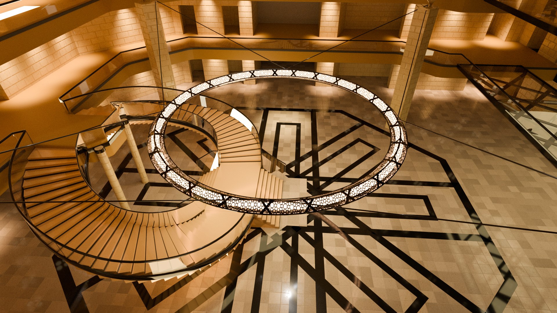 3D Museum Of Islamic Art Qatar Extended - TurboSquid 2332239