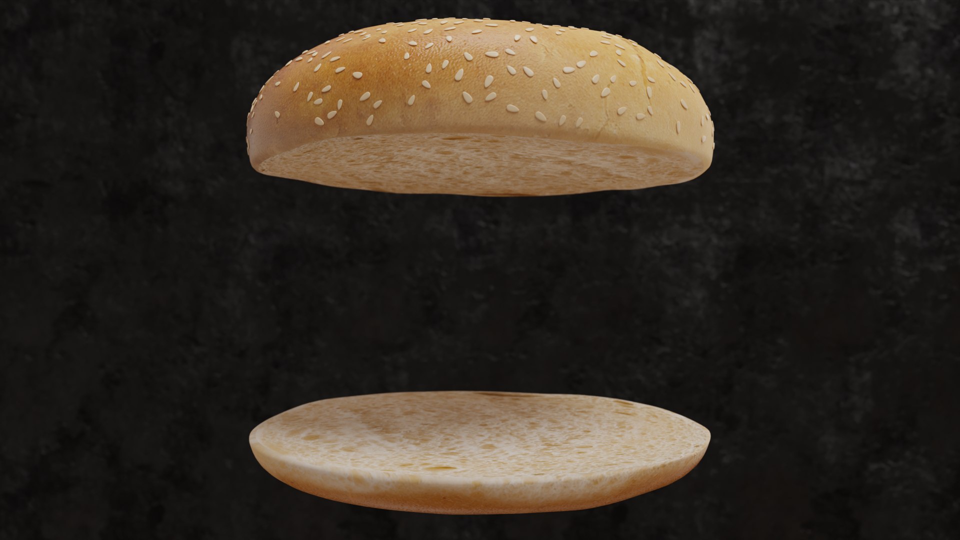 Hamburger Realistic Burger model - TurboSquid 2163923