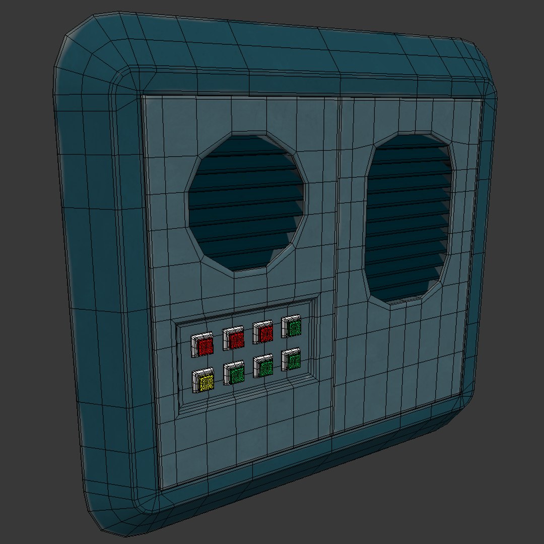 3D Set Control Panels Science Fiction Model - TurboSquid 1291260