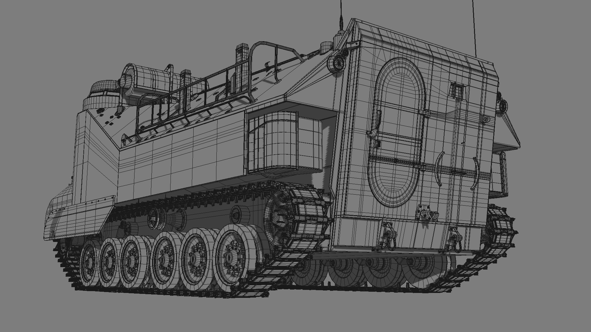 Amphibious Vehicle Personnel 3D Model - TurboSquid 1234451