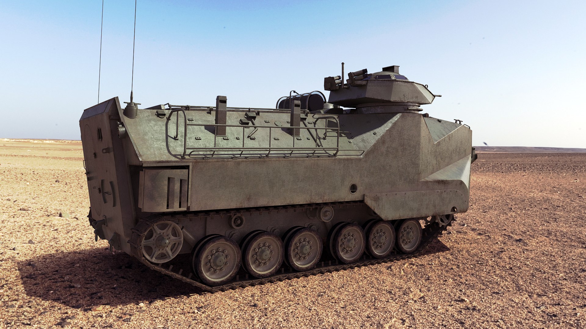 Amphibious Vehicle Personnel 3D Model - TurboSquid 1234451
