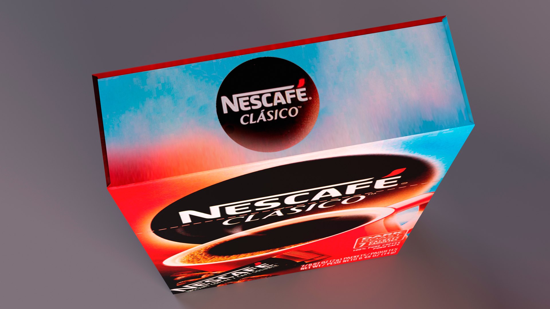 Nescafe Clasico Box 3D Model - TurboSquid 2160542