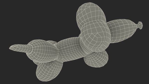 Mini Balloon Dog Skeleton Anatomy model - TurboSquid 1842015
