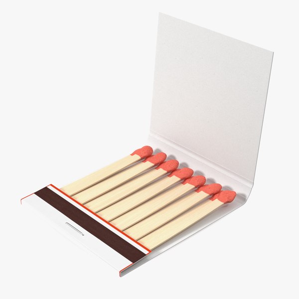 MatchBook Cover Open 3D model - TurboSquid 1858392