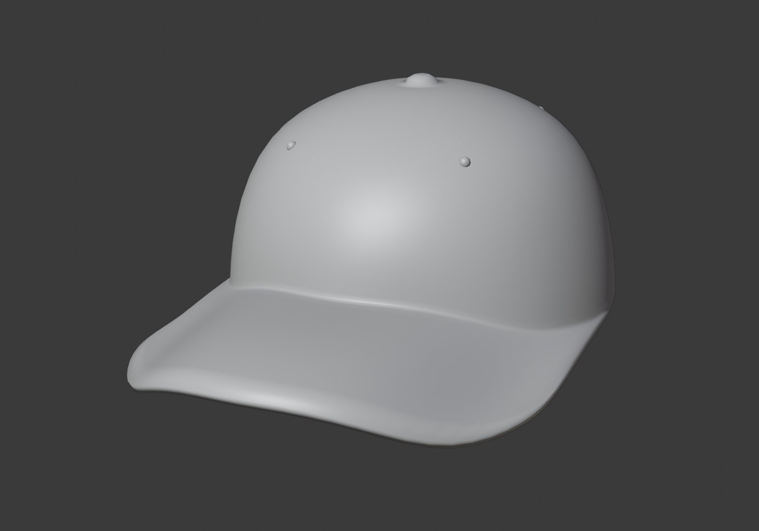 3D Blue-gray Cap - TurboSquid 1893252