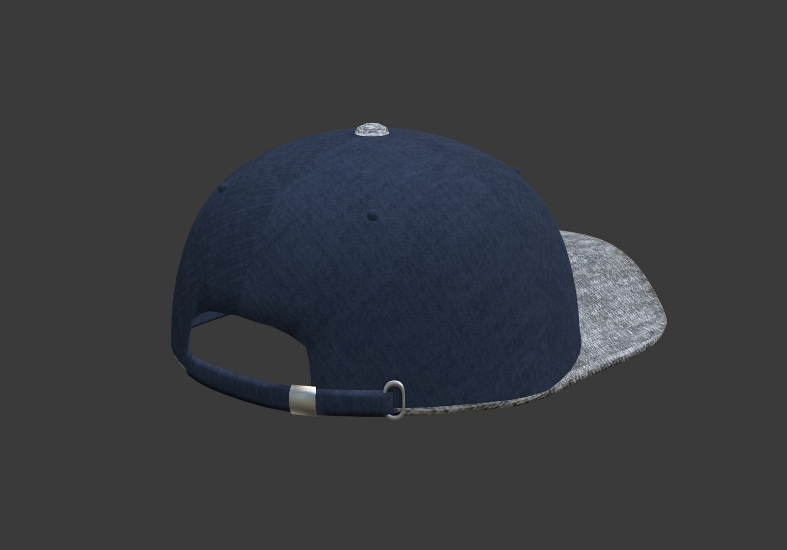 3D Blue-gray Cap - TurboSquid 1893252