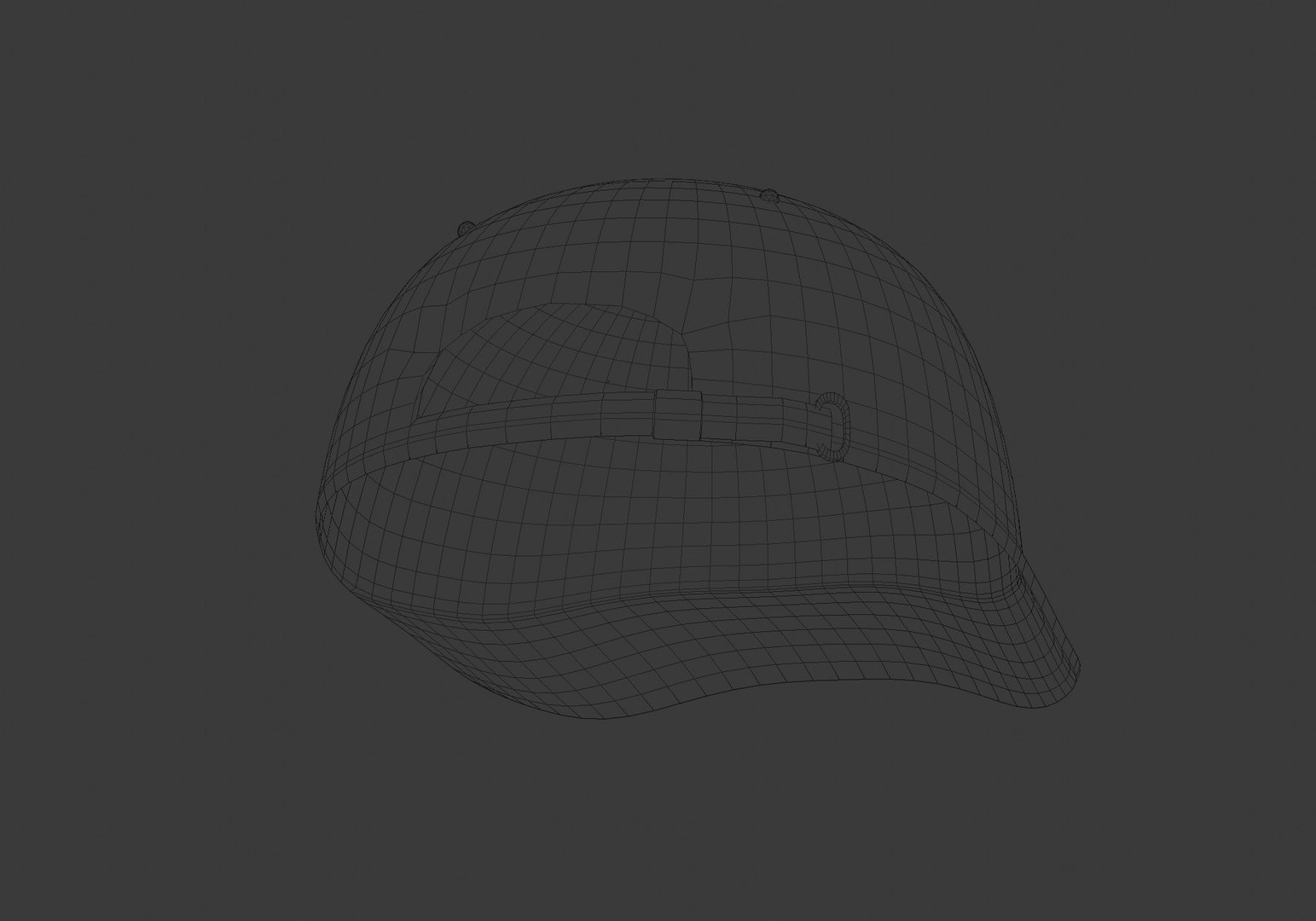 3D Blue-gray Cap - TurboSquid 1893252