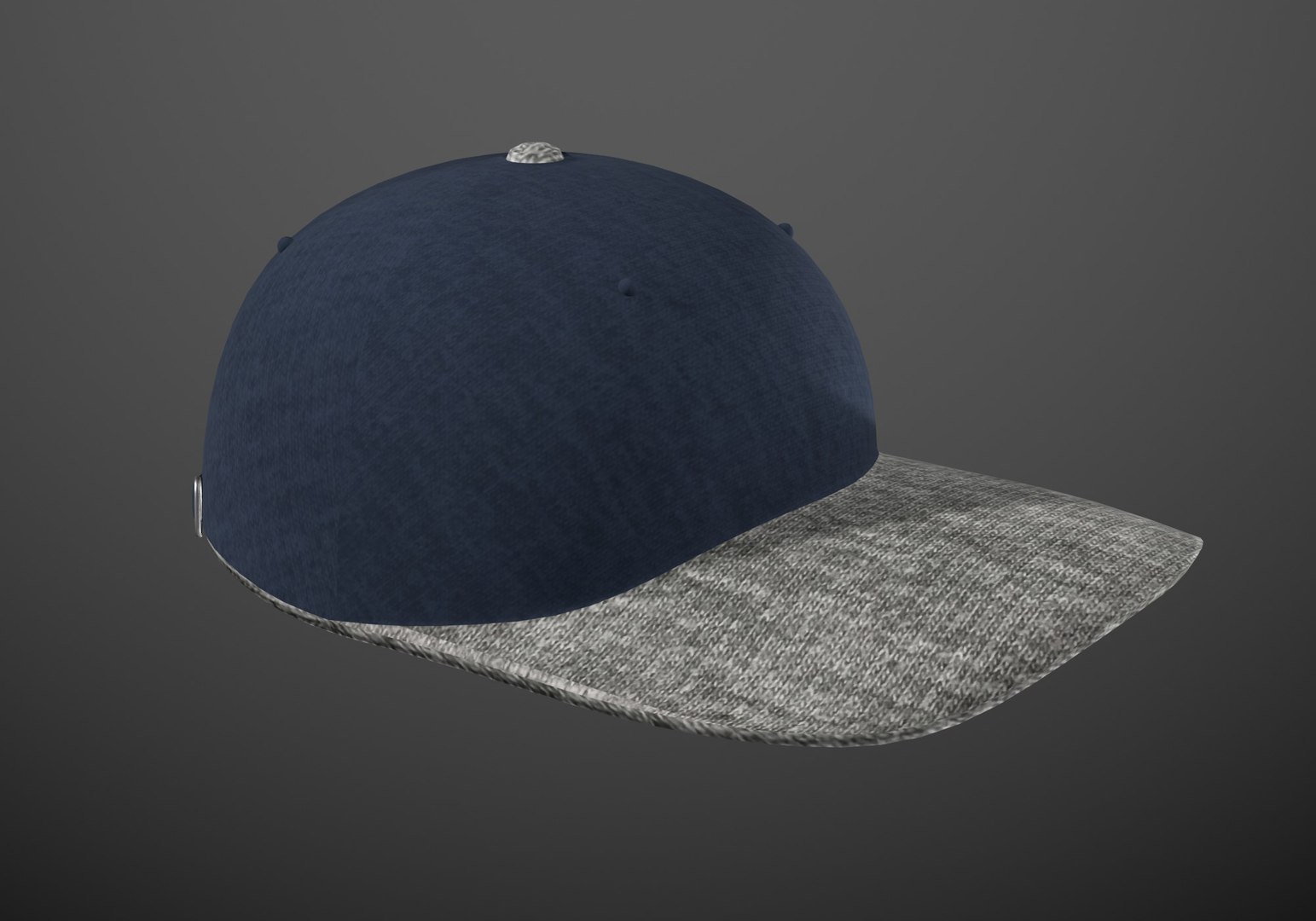 3D Blue-gray Cap - TurboSquid 1893252