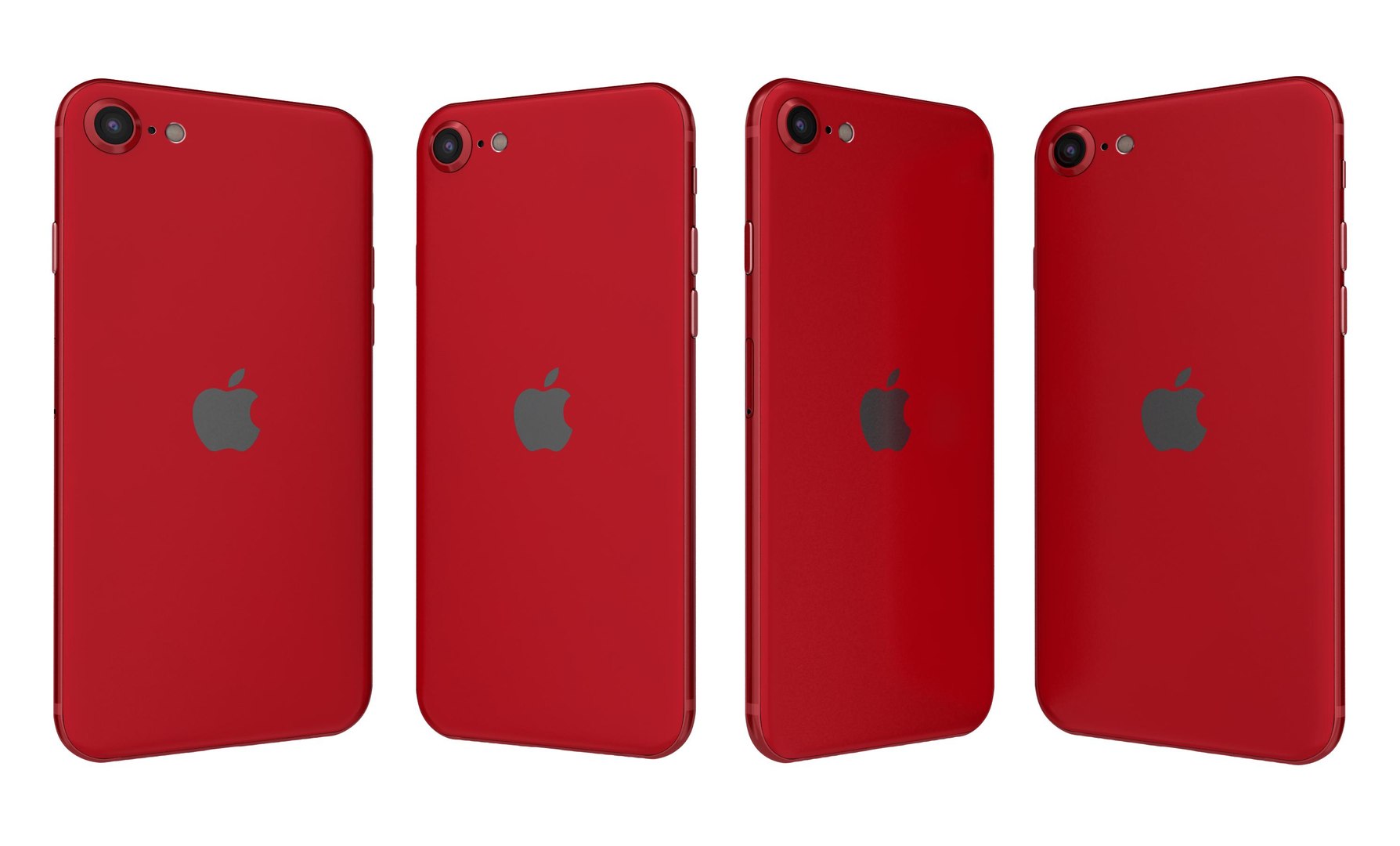 Apple IPhone SE 2022 Red 3D - TurboSquid 1871489
