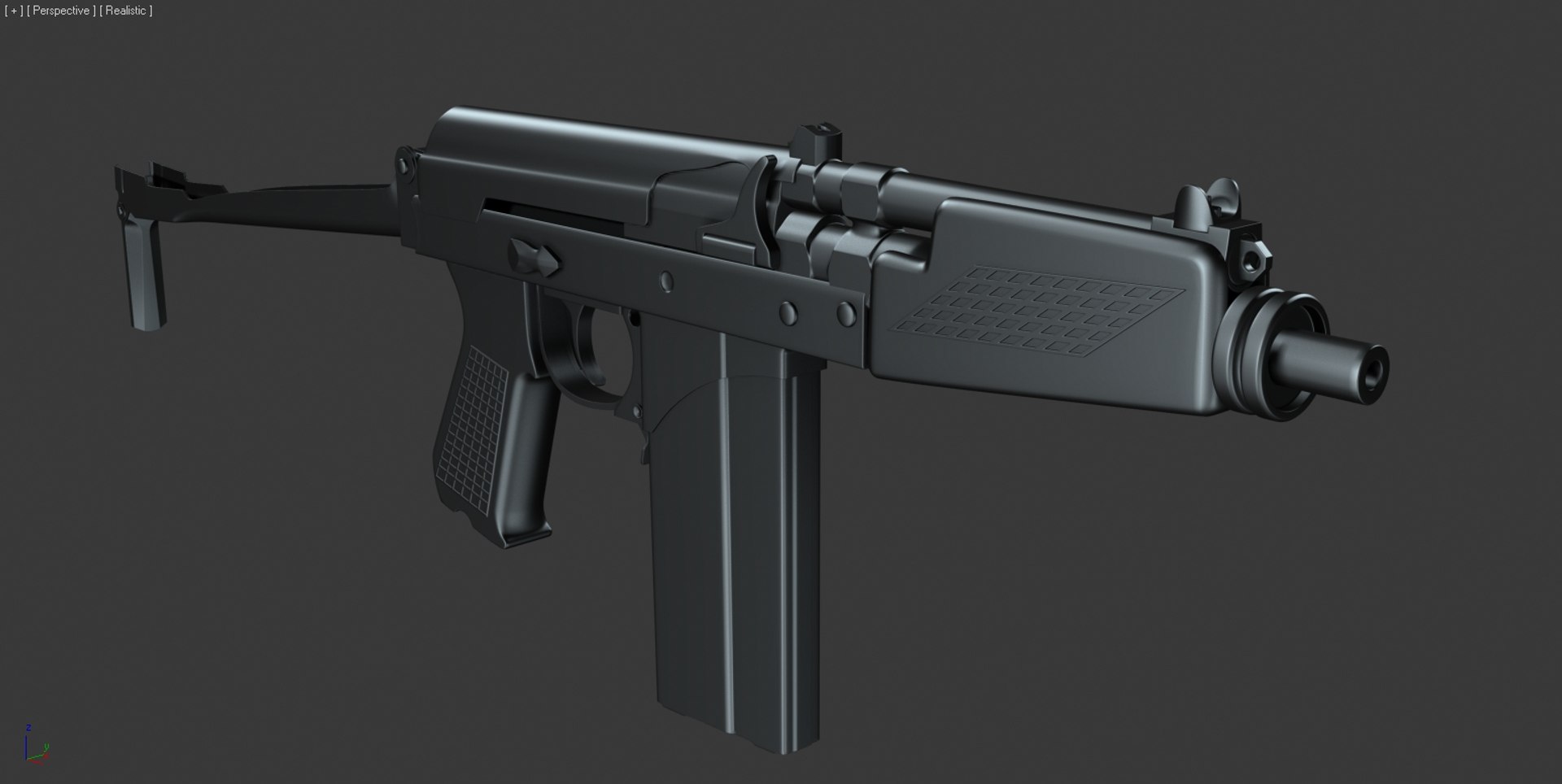 Russian 9a91 Sub-machine Gun Max