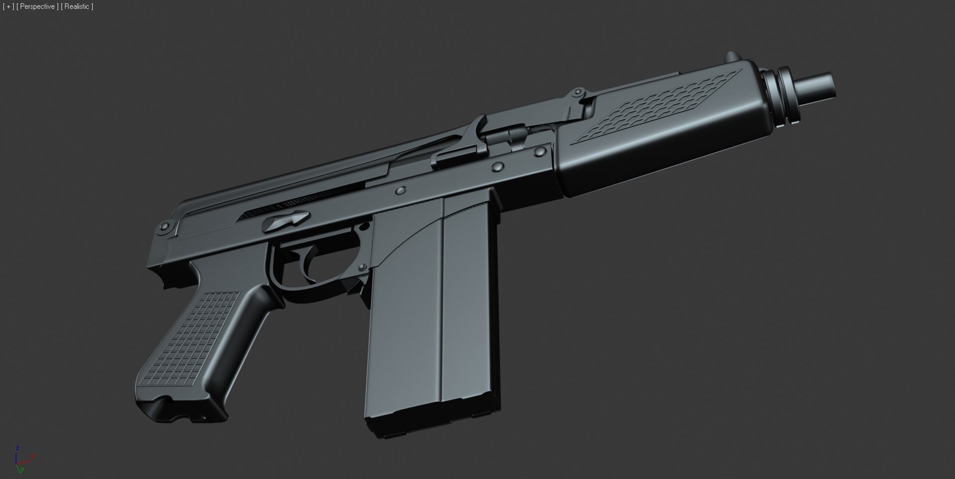 Russian 9a91 Sub-machine Gun Max