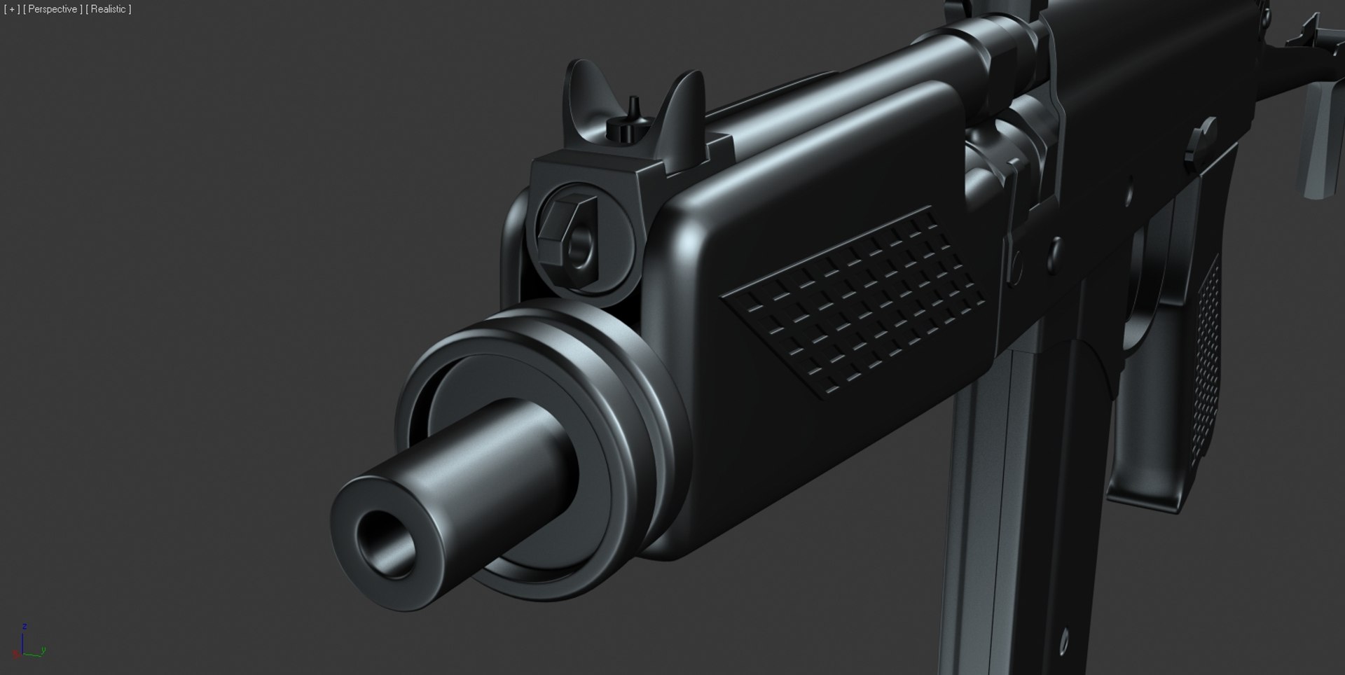 Russian 9a91 Sub-machine Gun Max