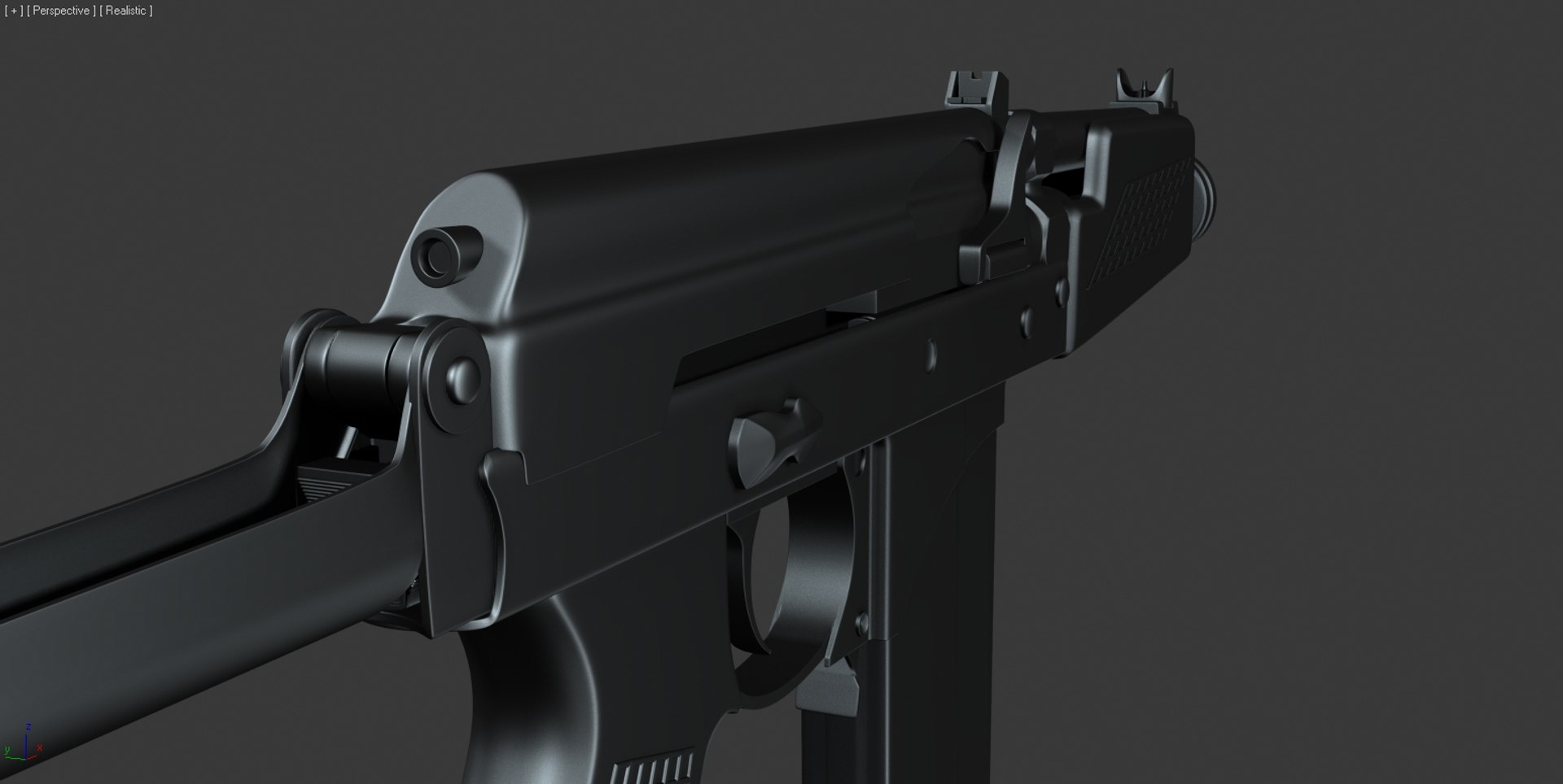 Russian 9a91 Sub-machine Gun Max