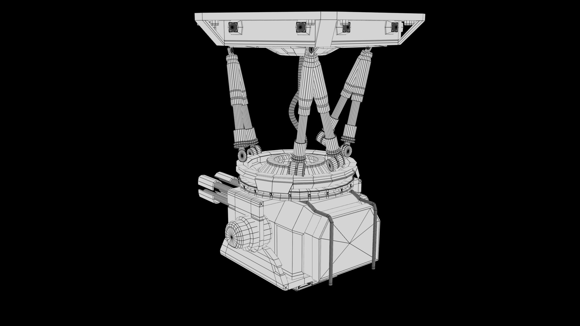 3D Machine Gun model - TurboSquid 1839405