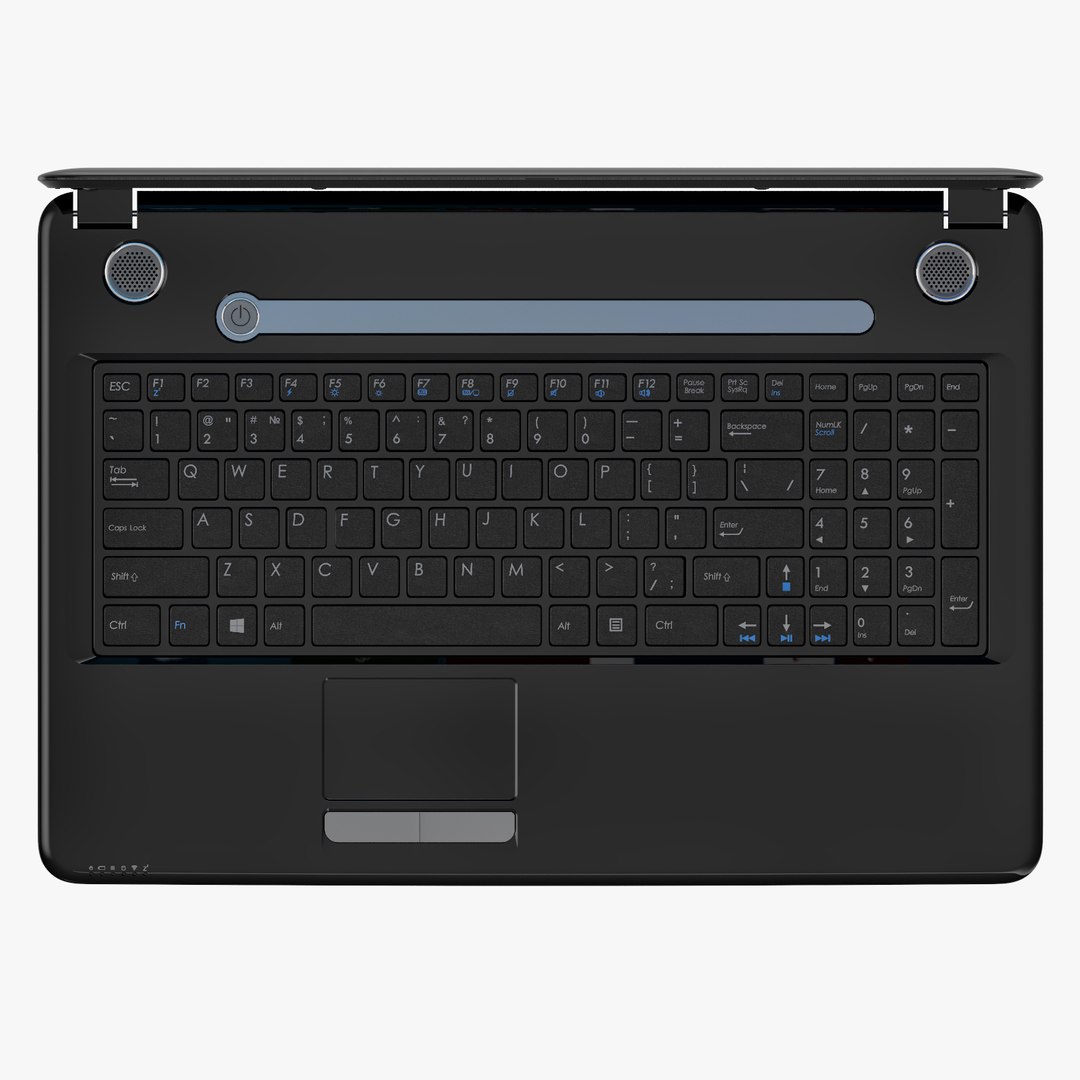 Black Glossy Laptop