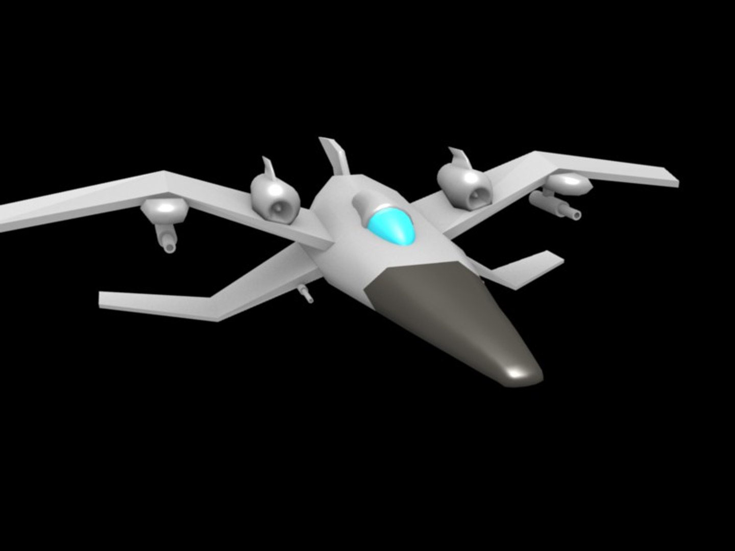 Free Blend Model Space Ship