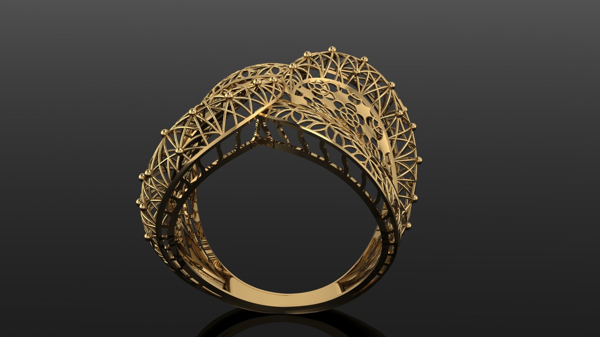 Gold Ring 3D Model - TurboSquid 1703039