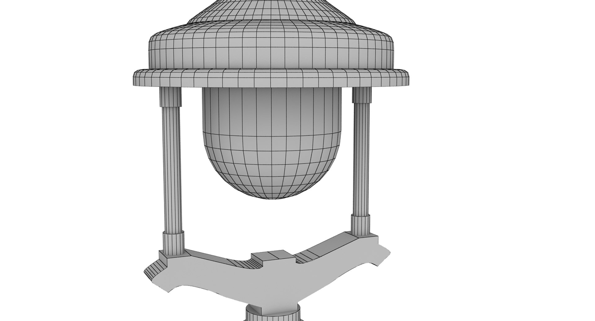 Free Street Lamp 3D Model - TurboSquid 1383653