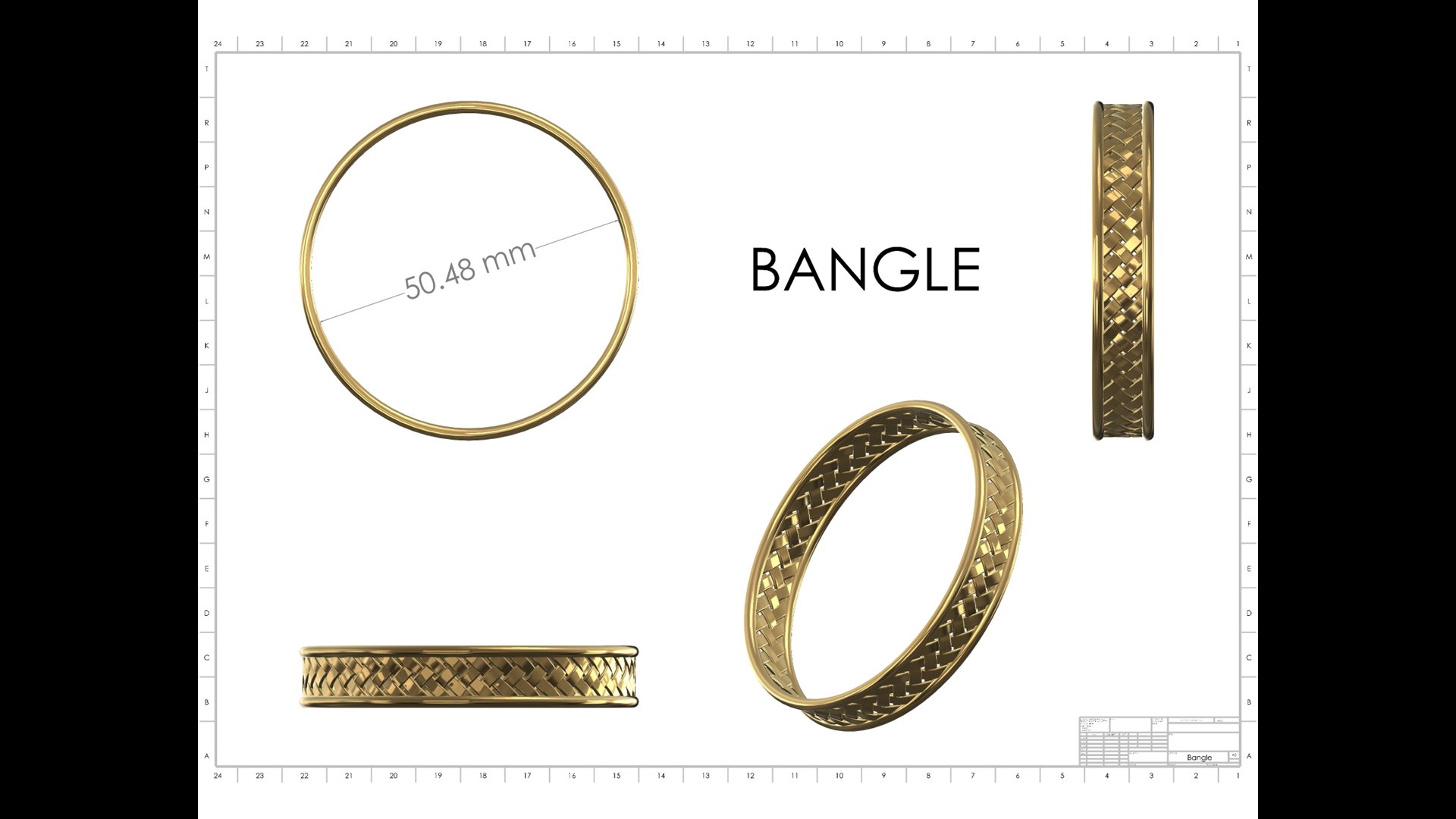 3D Bangle - TurboSquid 2198547