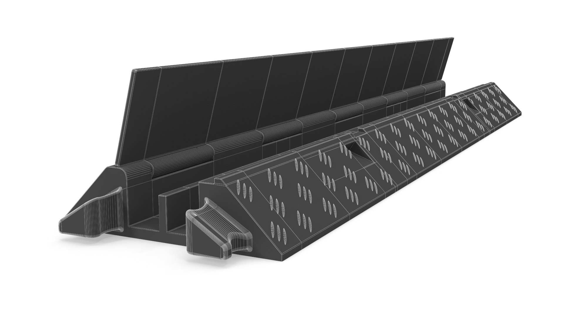 Rubber Floor Cable Protector Car Ramp 3D Model - TurboSquid 2165528