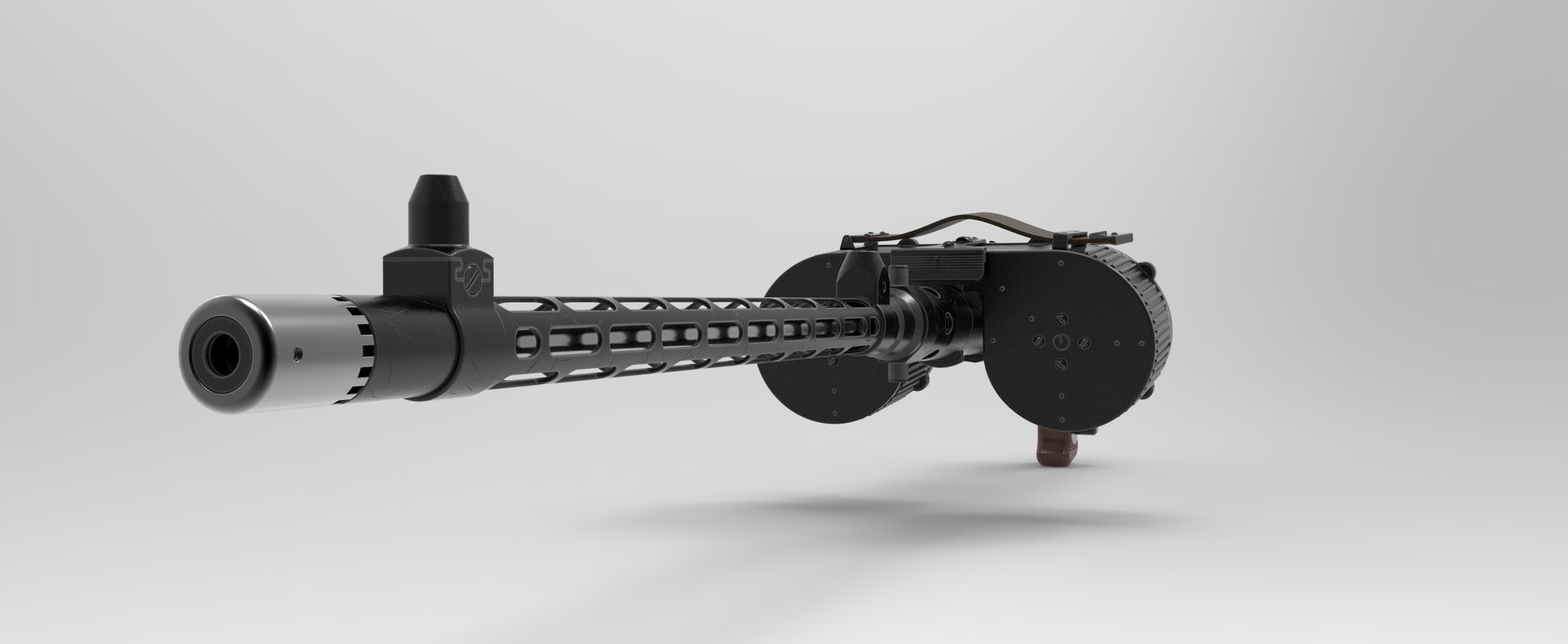 3D Wwii Mg15 Gun - TurboSquid 1485864