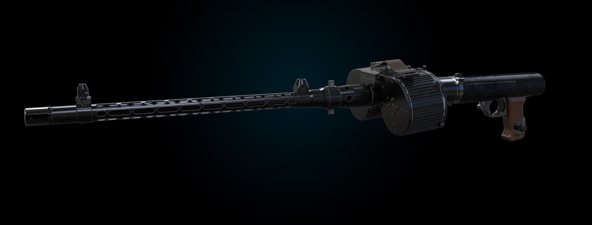 3D Wwii Mg15 Gun - TurboSquid 1485864