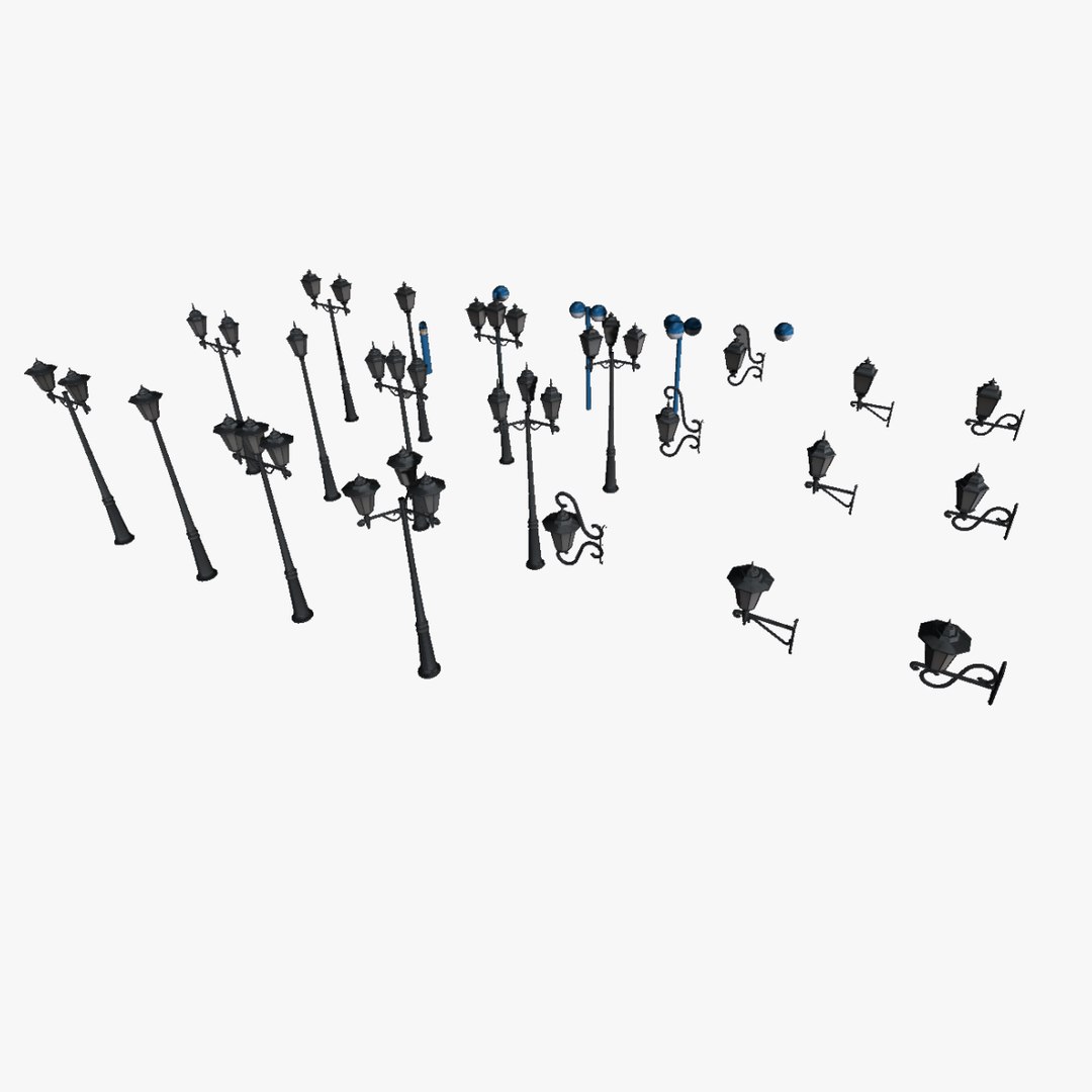 Streetlight Light Street Model - TurboSquid 1616077