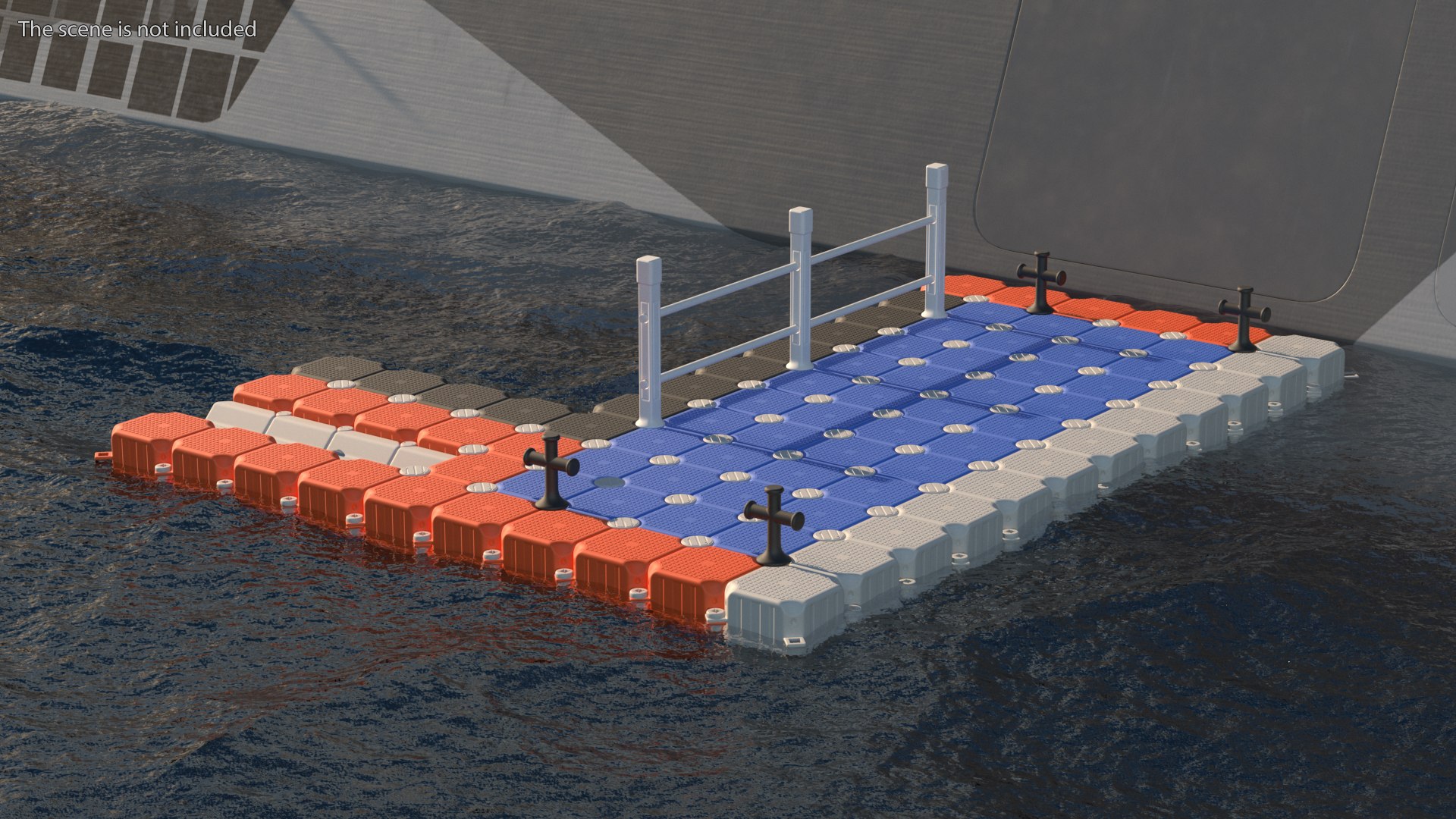 3D Model Floating-Pontoon - TurboSquid 2018021