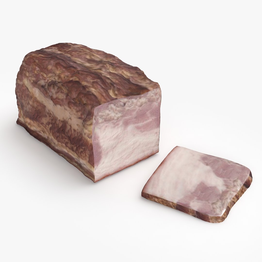3d Salo Meat Model