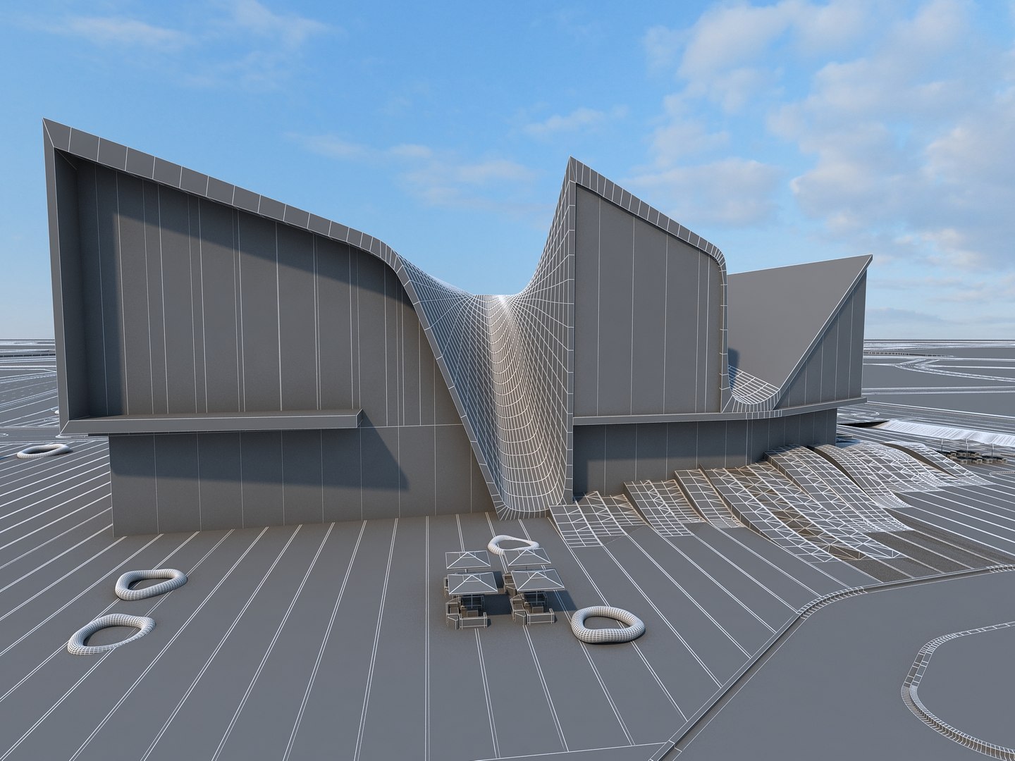 Museum 3 3D Model - TurboSquid 1726314