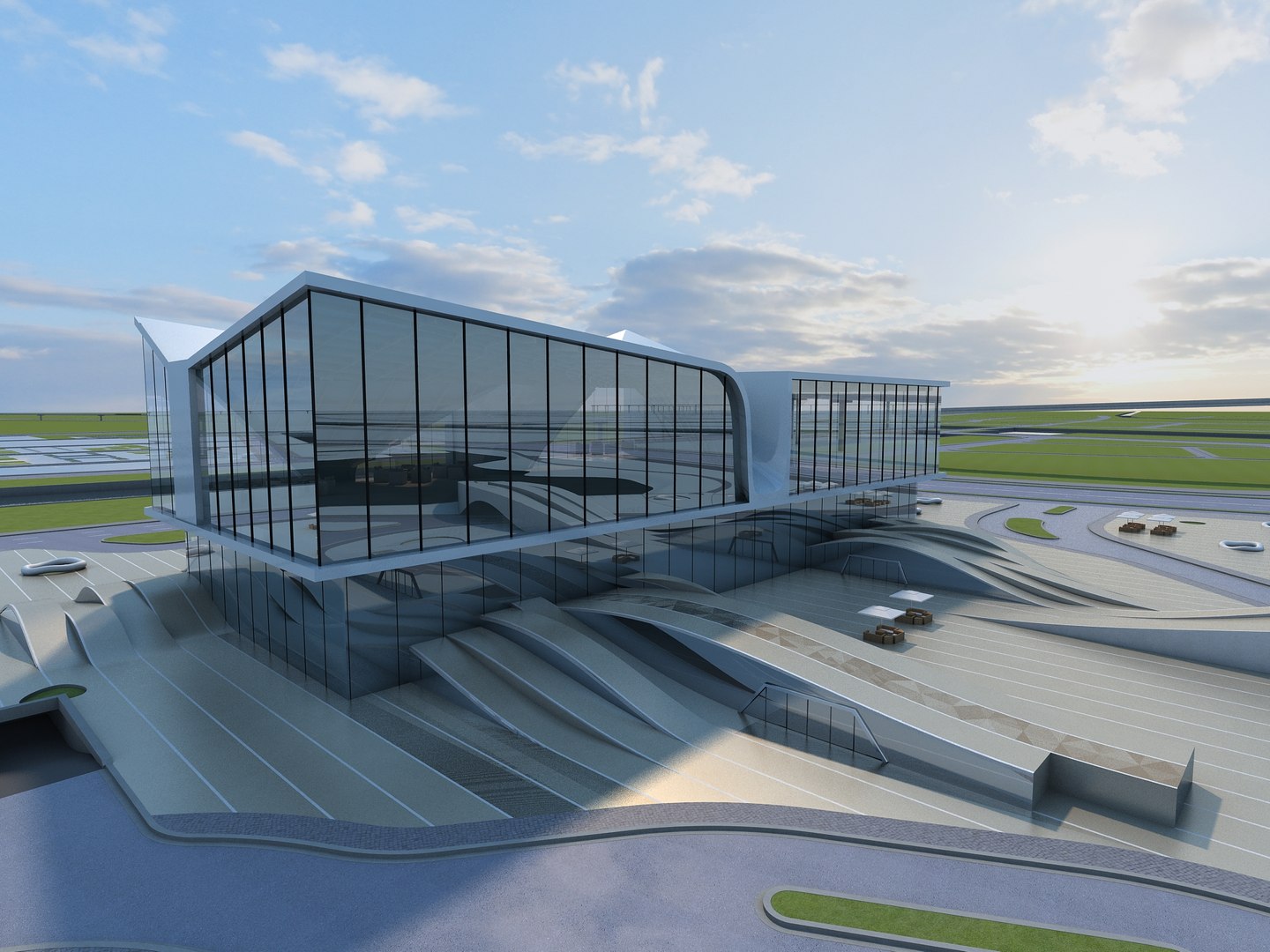 Museum 3 3D Model - TurboSquid 1726314