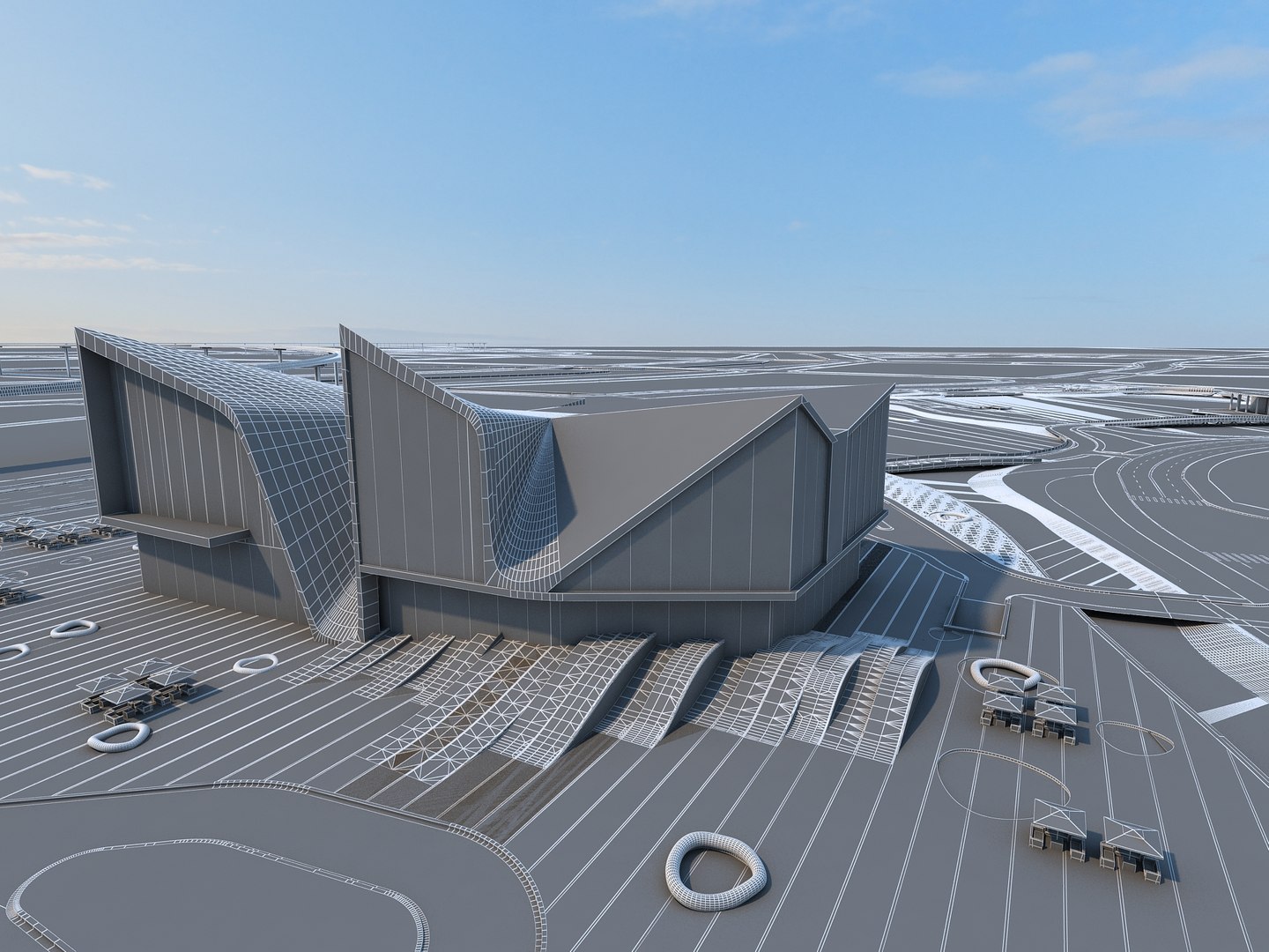 Museum 3 3D Model - TurboSquid 1726314