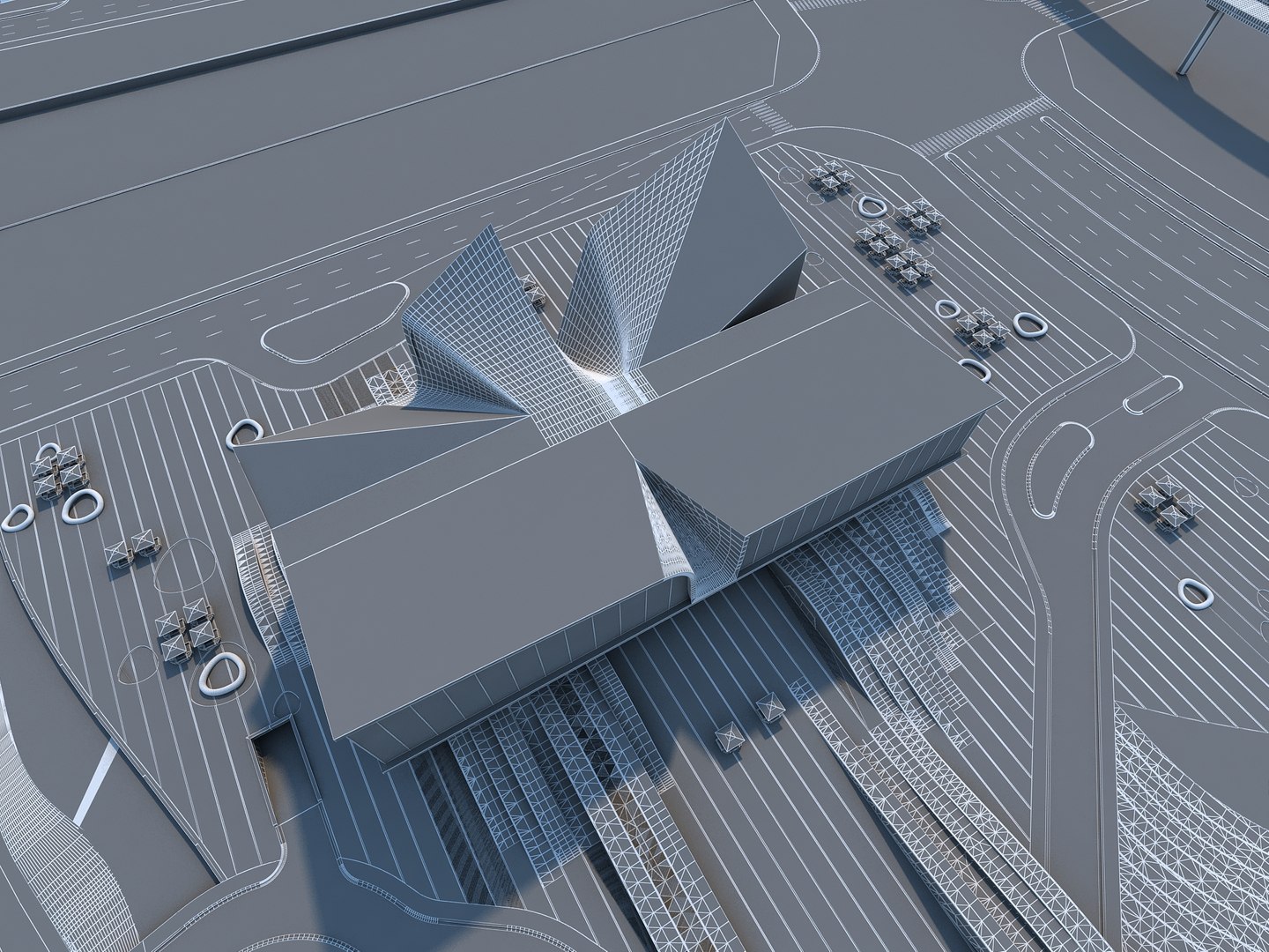 Museum 3 3D Model - TurboSquid 1726314