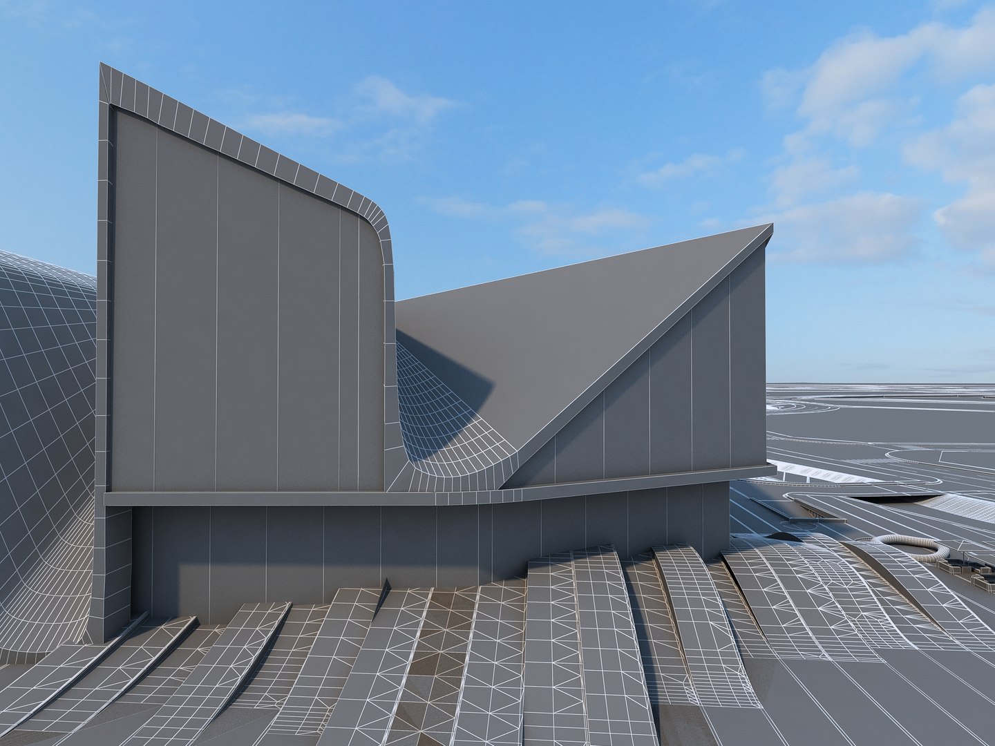 Museum 3 3D model - TurboSquid 1726314