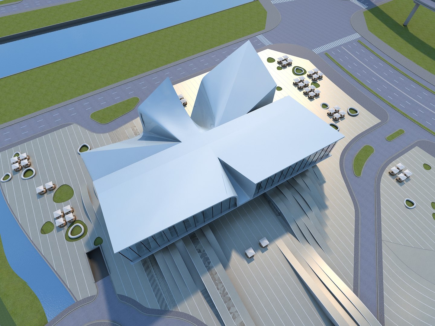 Museum 3 3D Model - TurboSquid 1726314