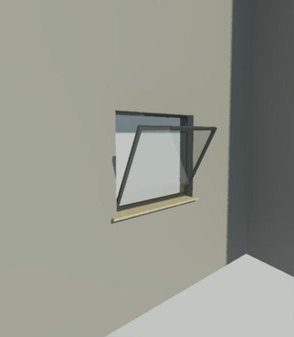 Opening Window Model - TurboSquid 1404229