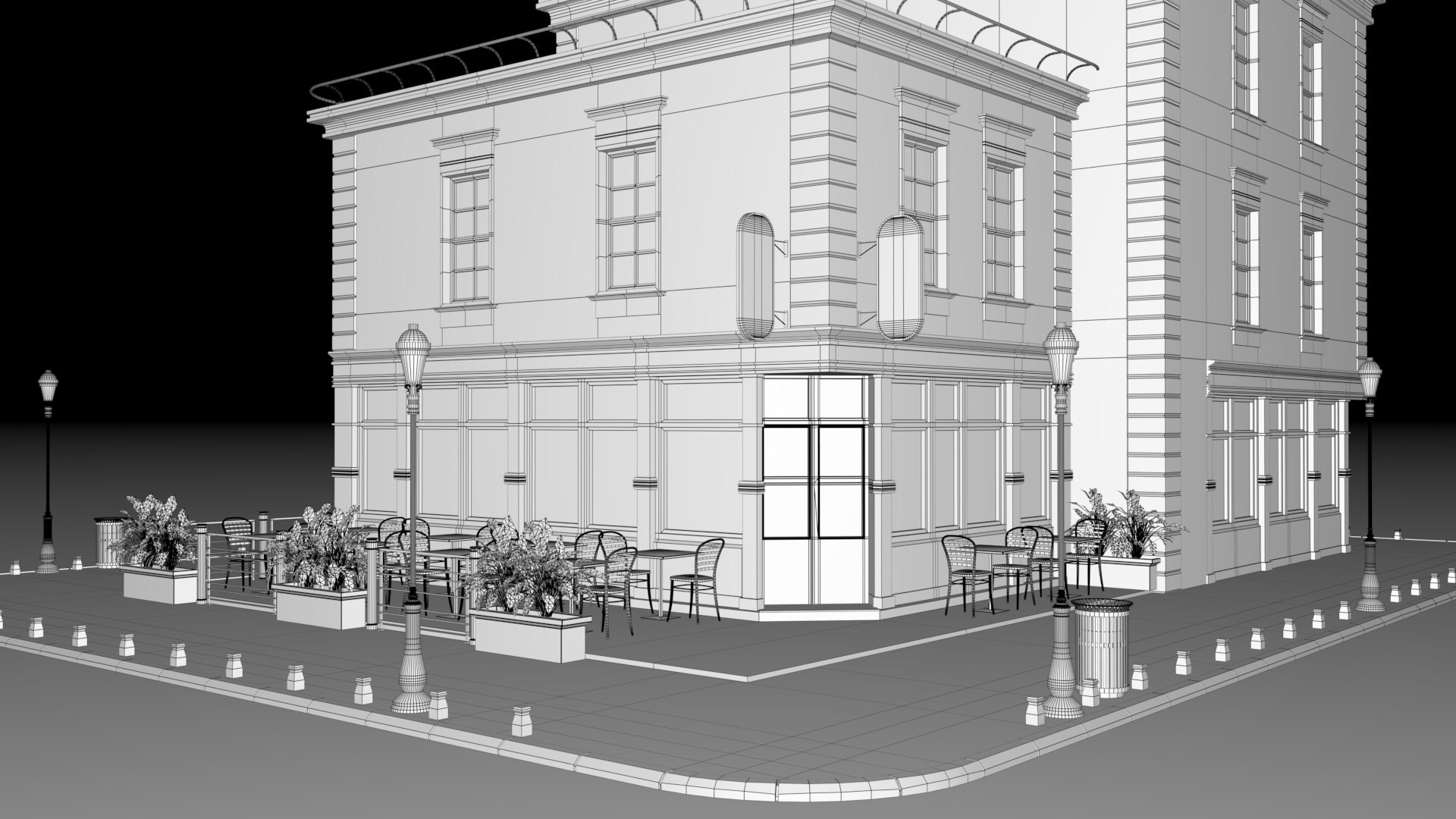 3D Street Part 6 Model - TurboSquid 1806205