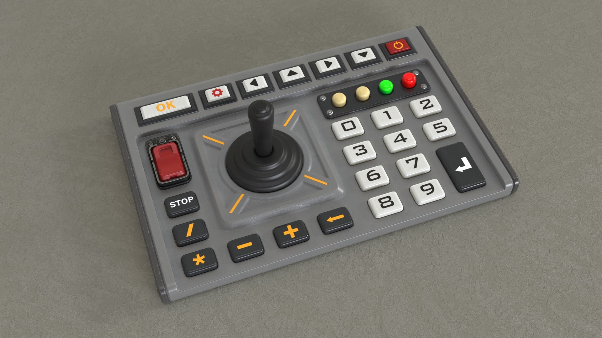 3D Control Panel 2 - 10 Pieces - TurboSquid 2298337