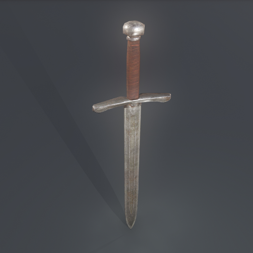 Free worn sword 3D - TurboSquid 1408587