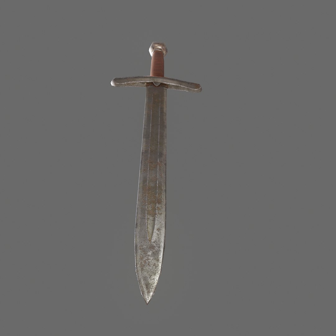 Free worn sword 3D - TurboSquid 1408587