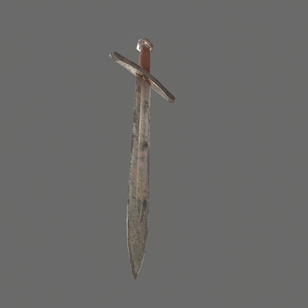 Free worn sword 3D - TurboSquid 1408587