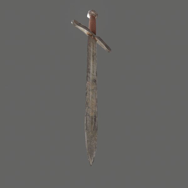 Free worn sword 3D - TurboSquid 1408587