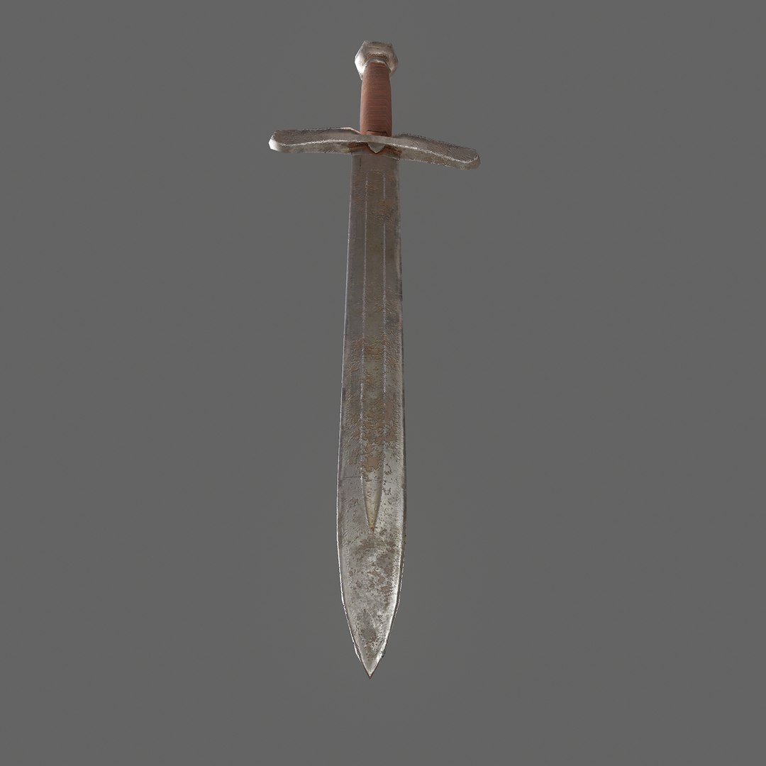 Free worn sword 3D - TurboSquid 1408587