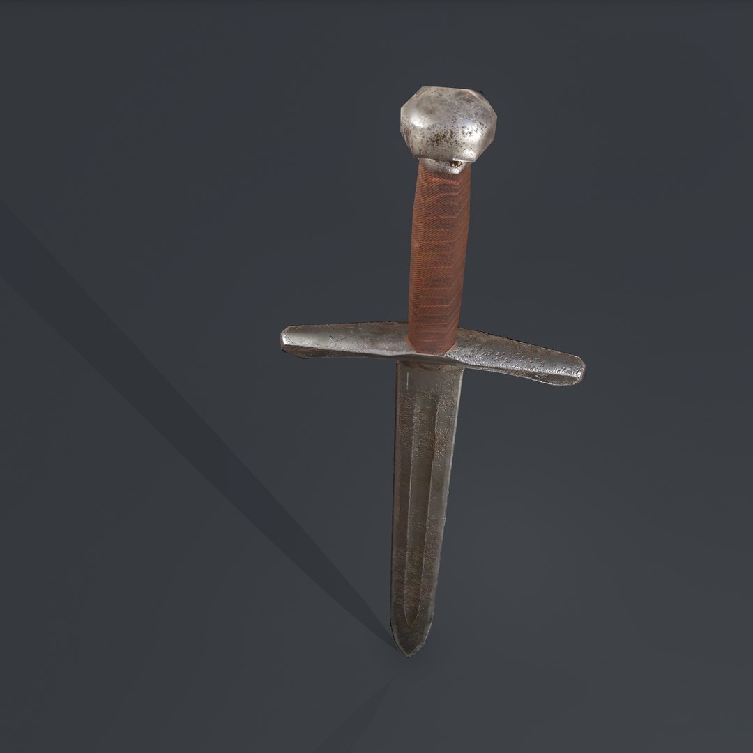 Free worn sword 3D - TurboSquid 1408587