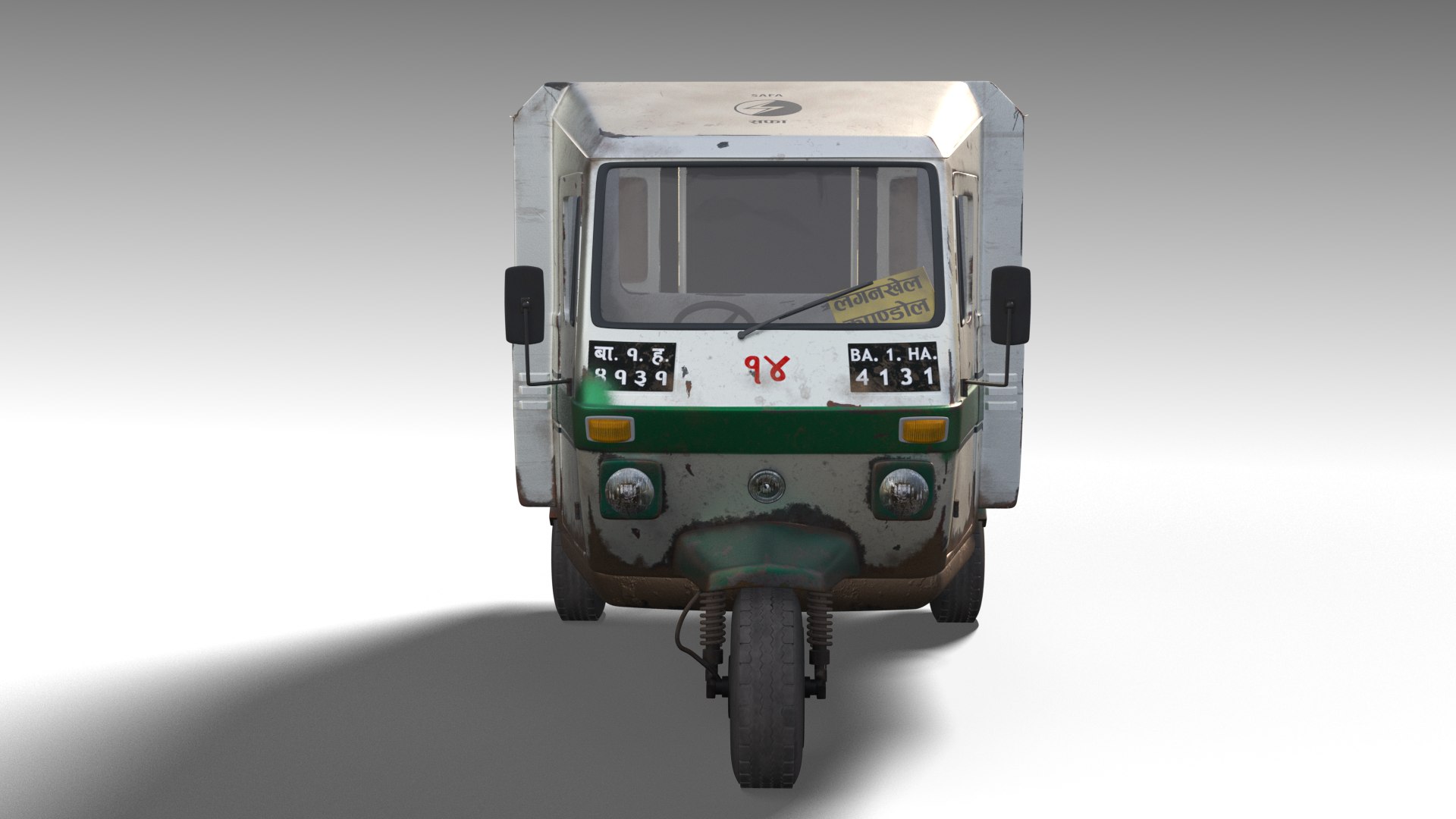 Nepali Safa Tempo 3D Model - TurboSquid 2120657