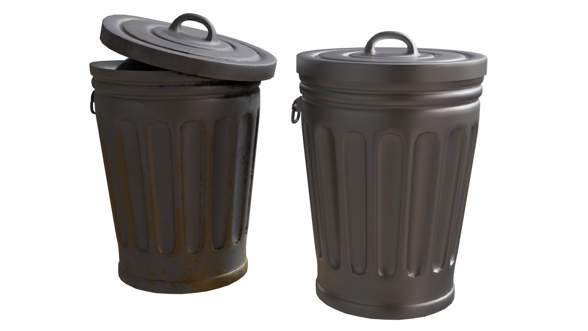 Garbage bin 3D model - TurboSquid 2076888