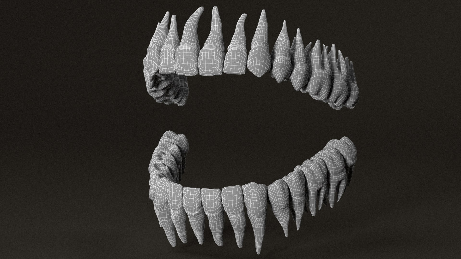 Realistic Human Teeth Model - TurboSquid 2301036