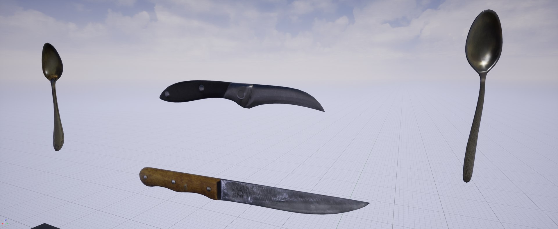 3D Items Small Spoon - TurboSquid 1411105