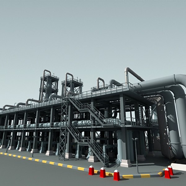 3ds refinery building
